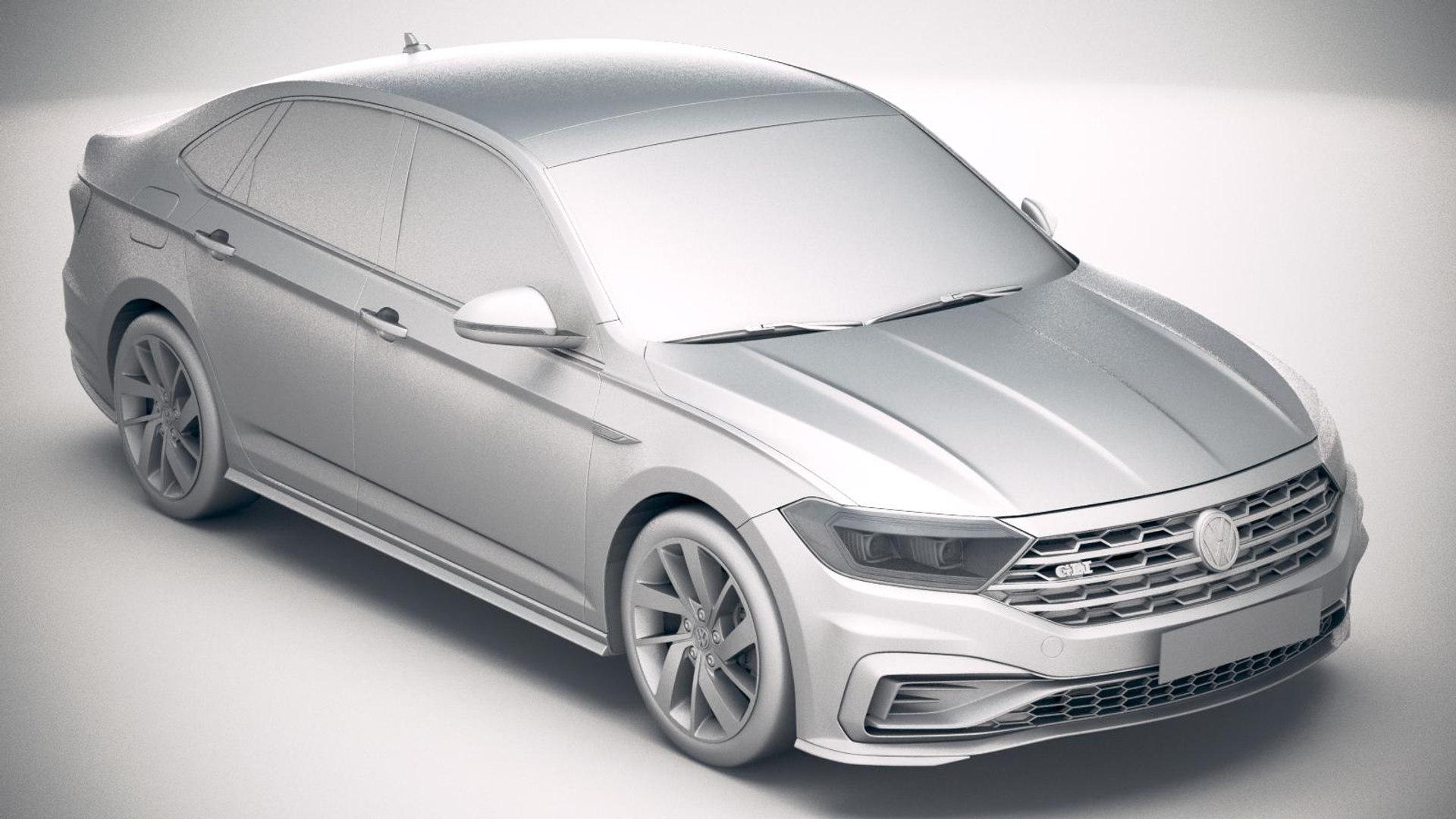 Volkswagen jetta gli 3D model - TurboSquid 1378927