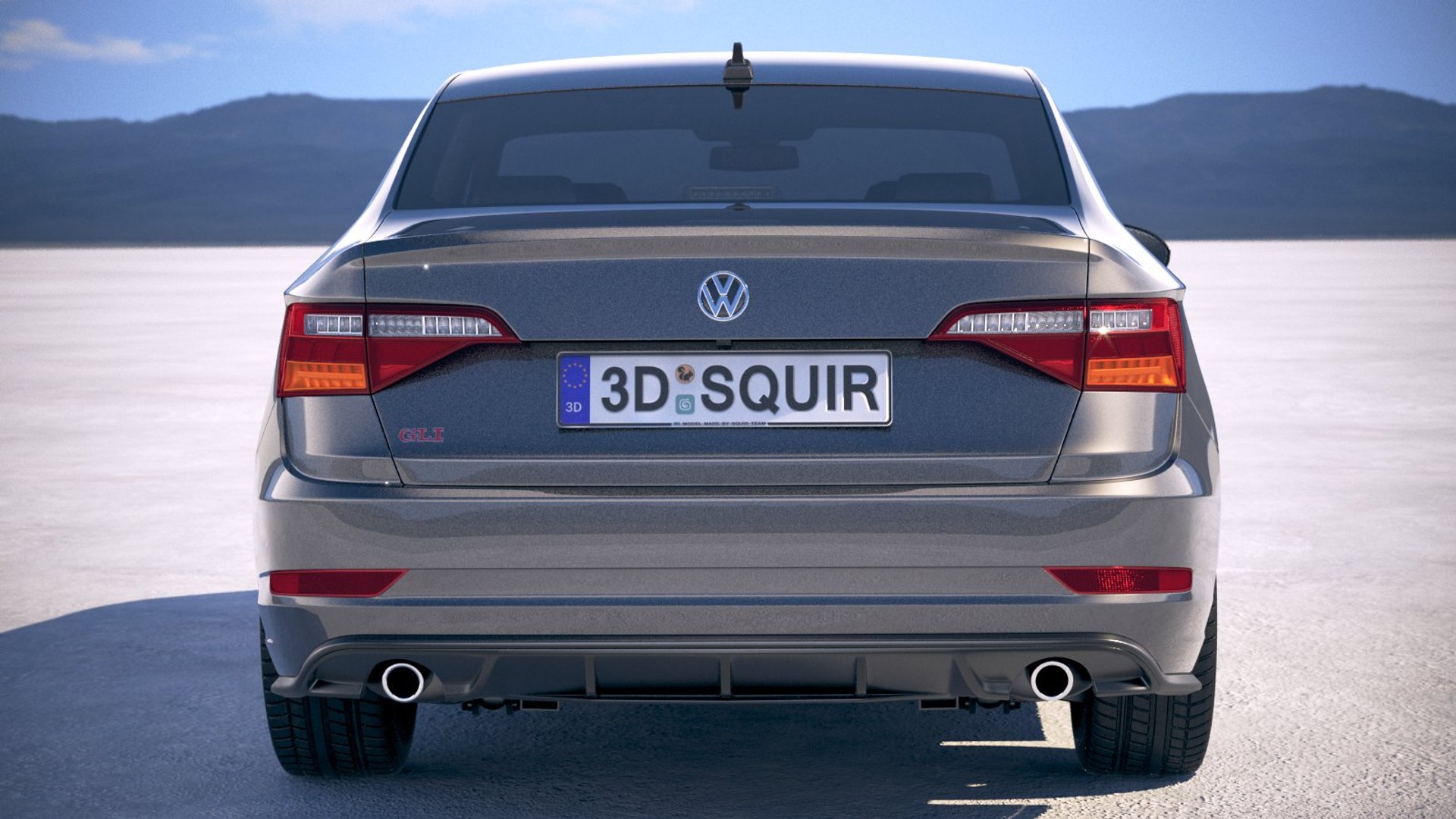 Volkswagen Jetta Gli 3D Model - TurboSquid 1378927