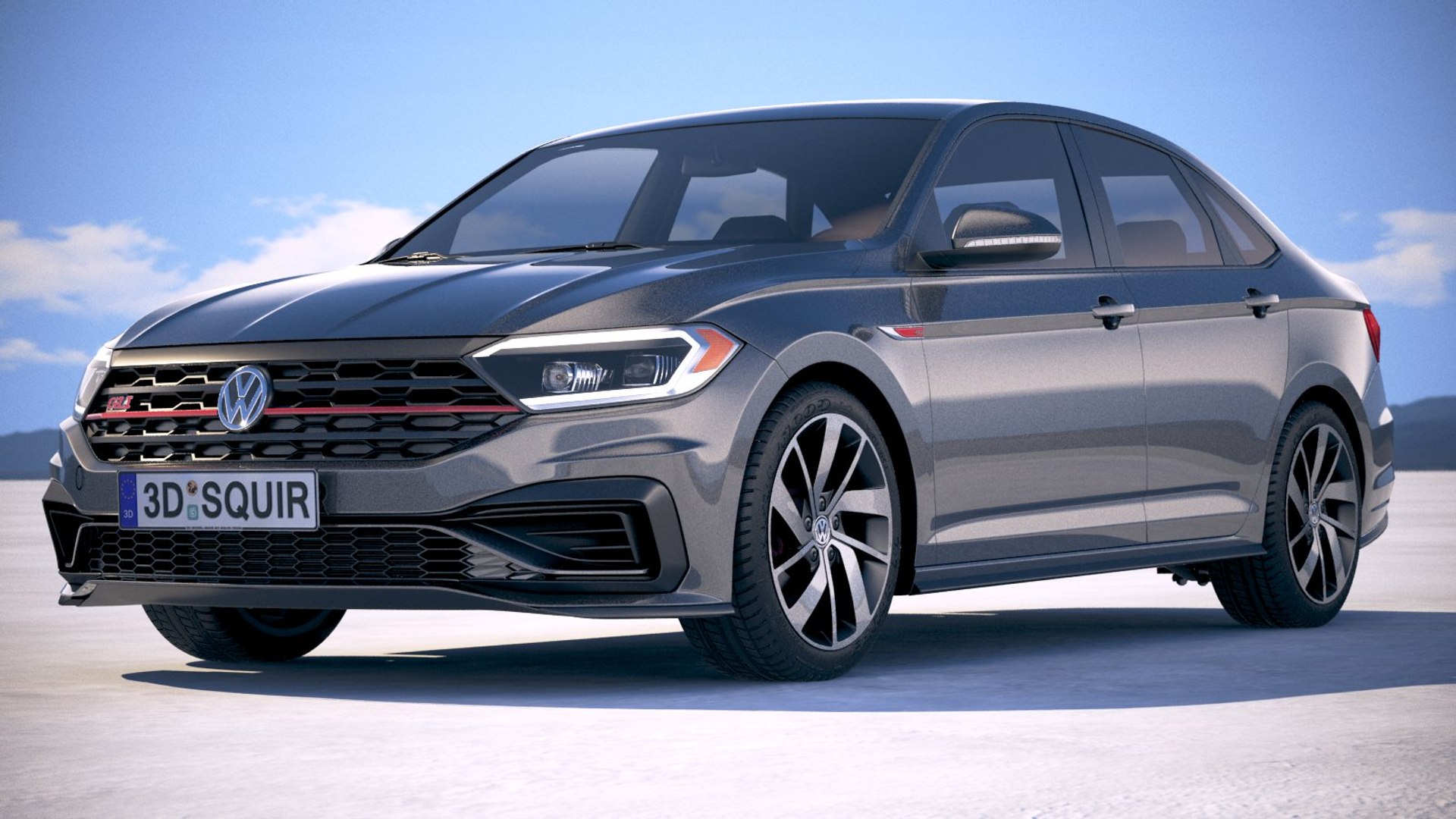 Volkswagen Jetta Gli 3D Model - TurboSquid 1378927