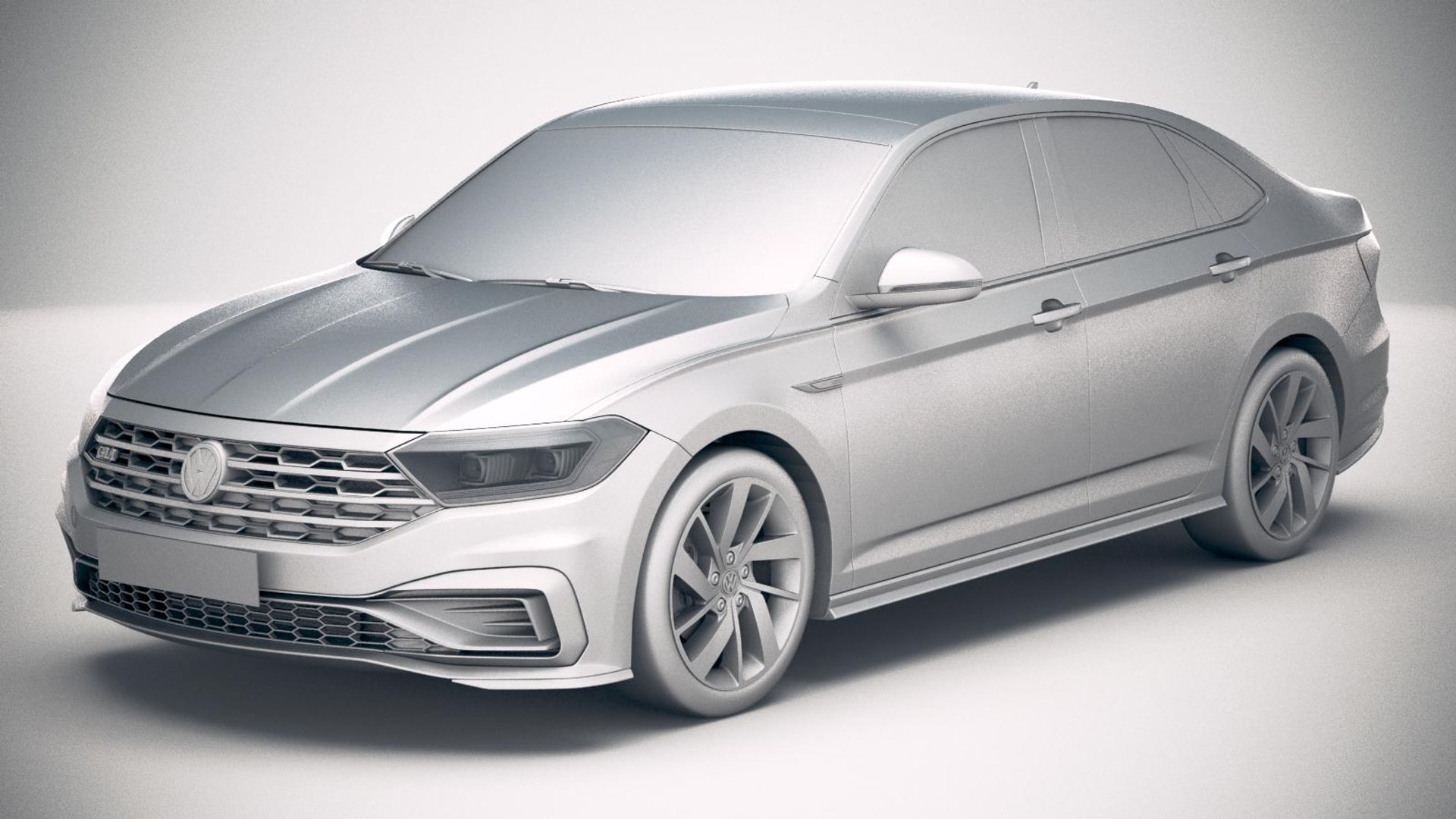 Volkswagen jetta gli 3D model - TurboSquid 1378927