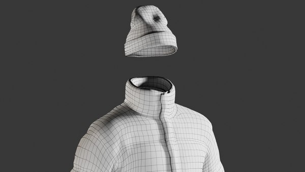 3D mesh men s coat model - TurboSquid 1637405