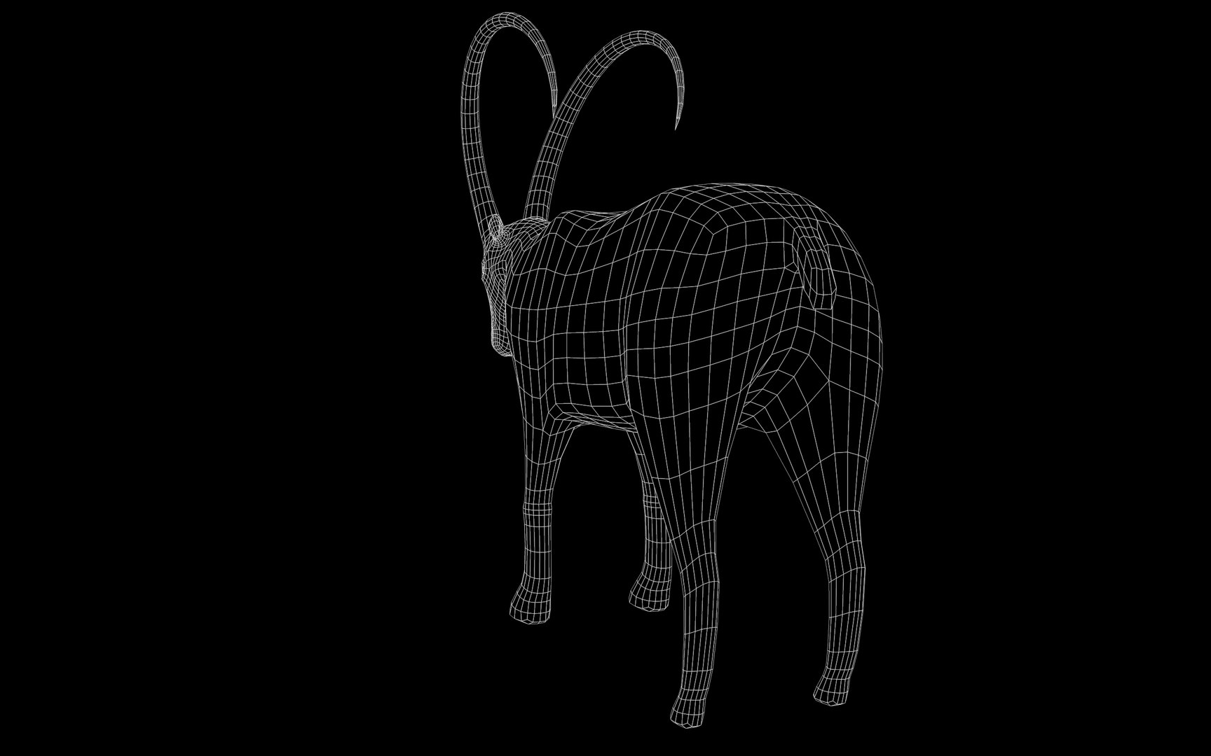 3D ibex- goat model - TurboSquid 1547293