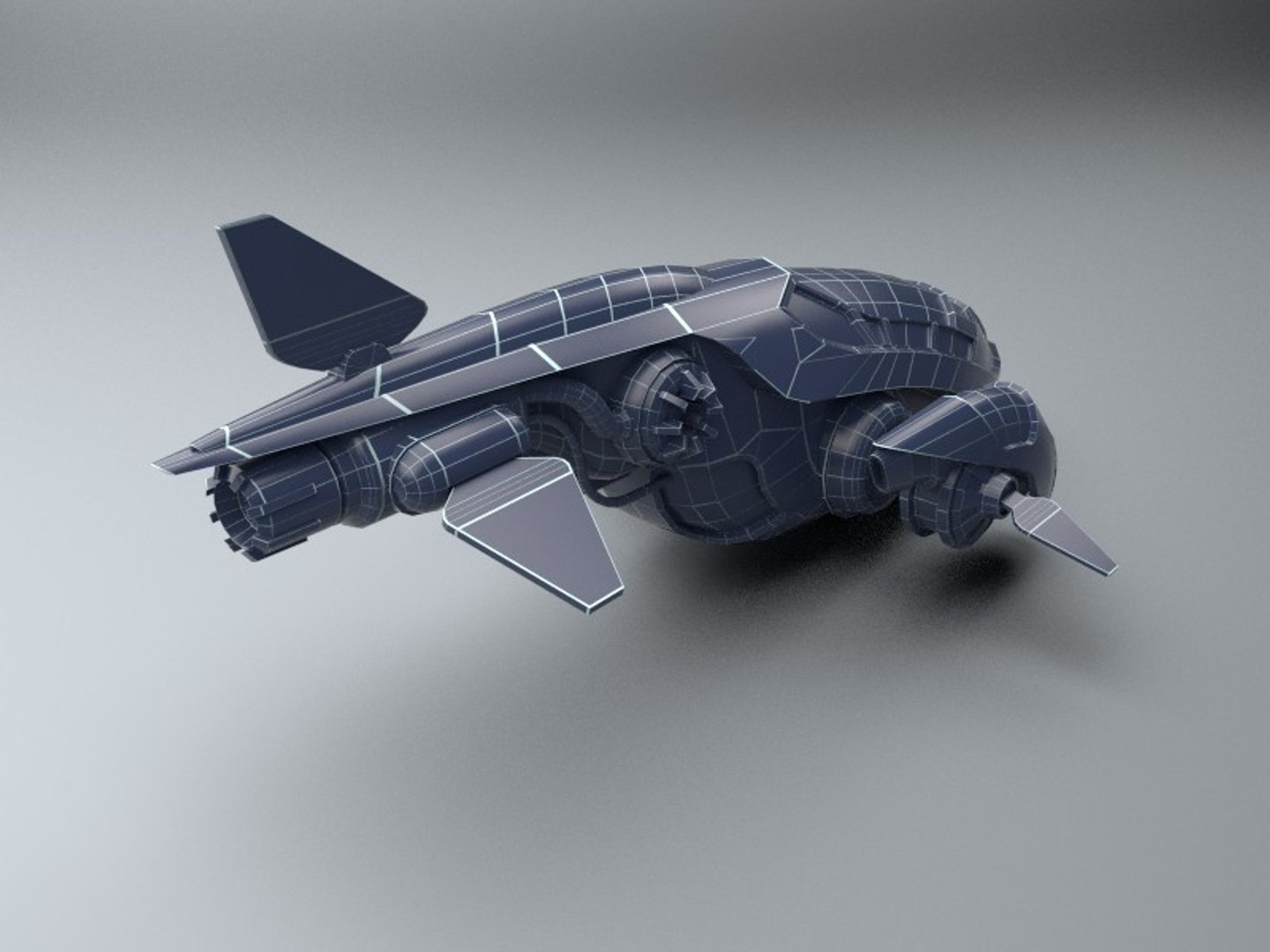 Free Sample Fighter 3d Model