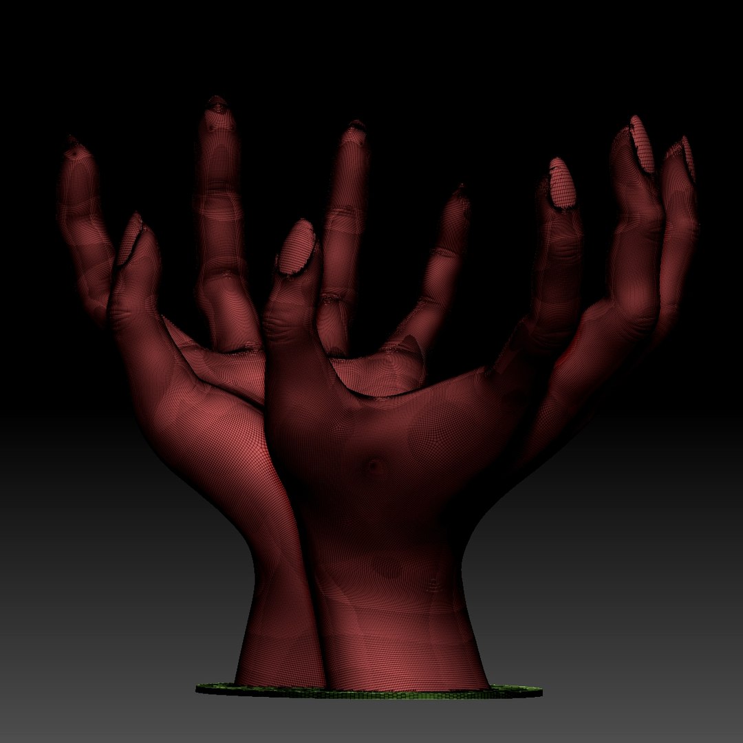 Bowl Hand Print Idea 3D Model - TurboSquid 1450084