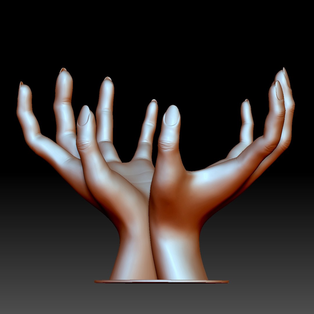 Bowl Hand Print Idea 3D Model - TurboSquid 1450084