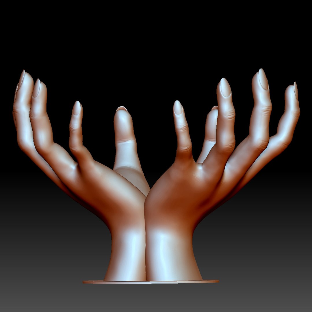 Bowl Hand Print Idea 3D Model - TurboSquid 1450084