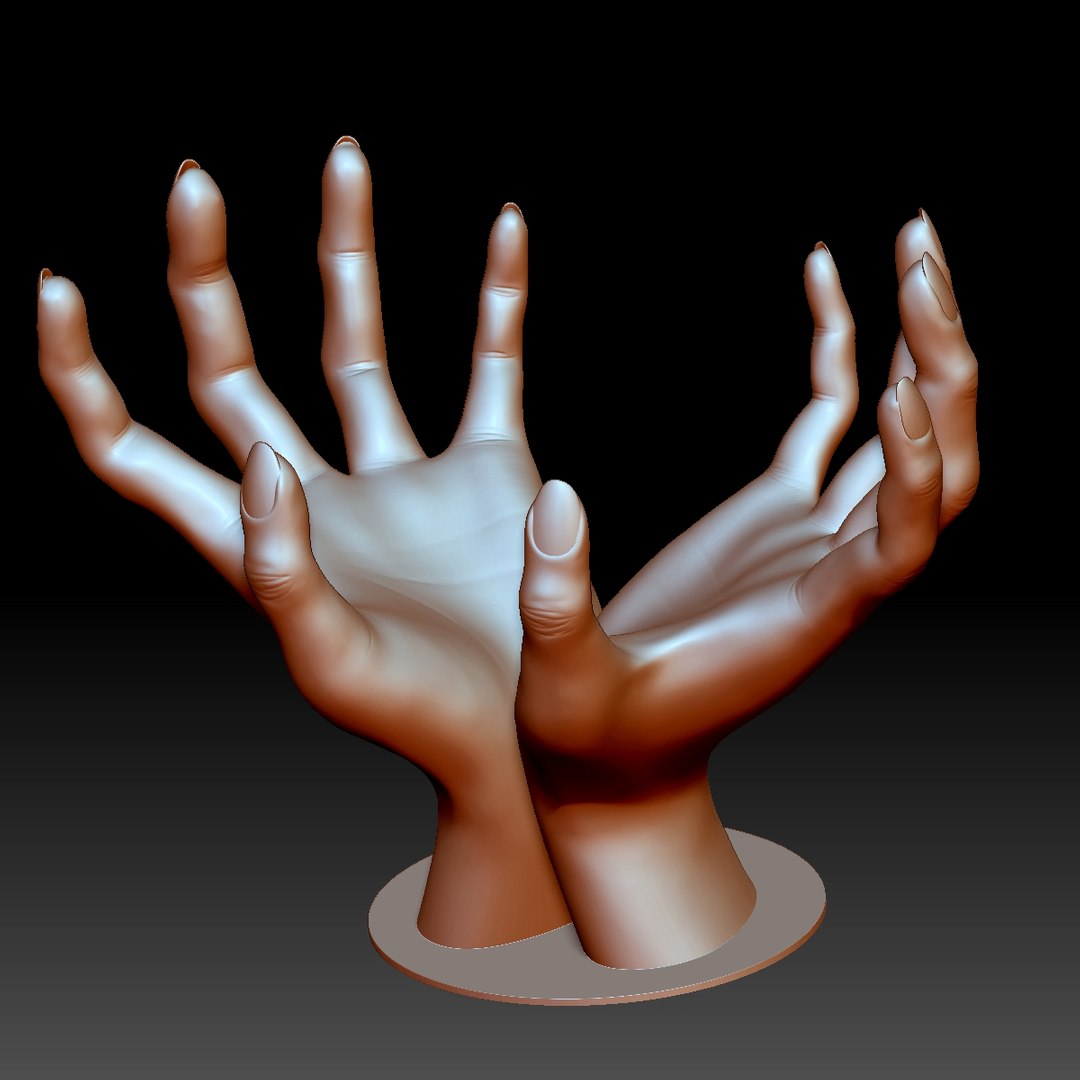 Bowl Hand Print Idea 3D Model - TurboSquid 1450084
