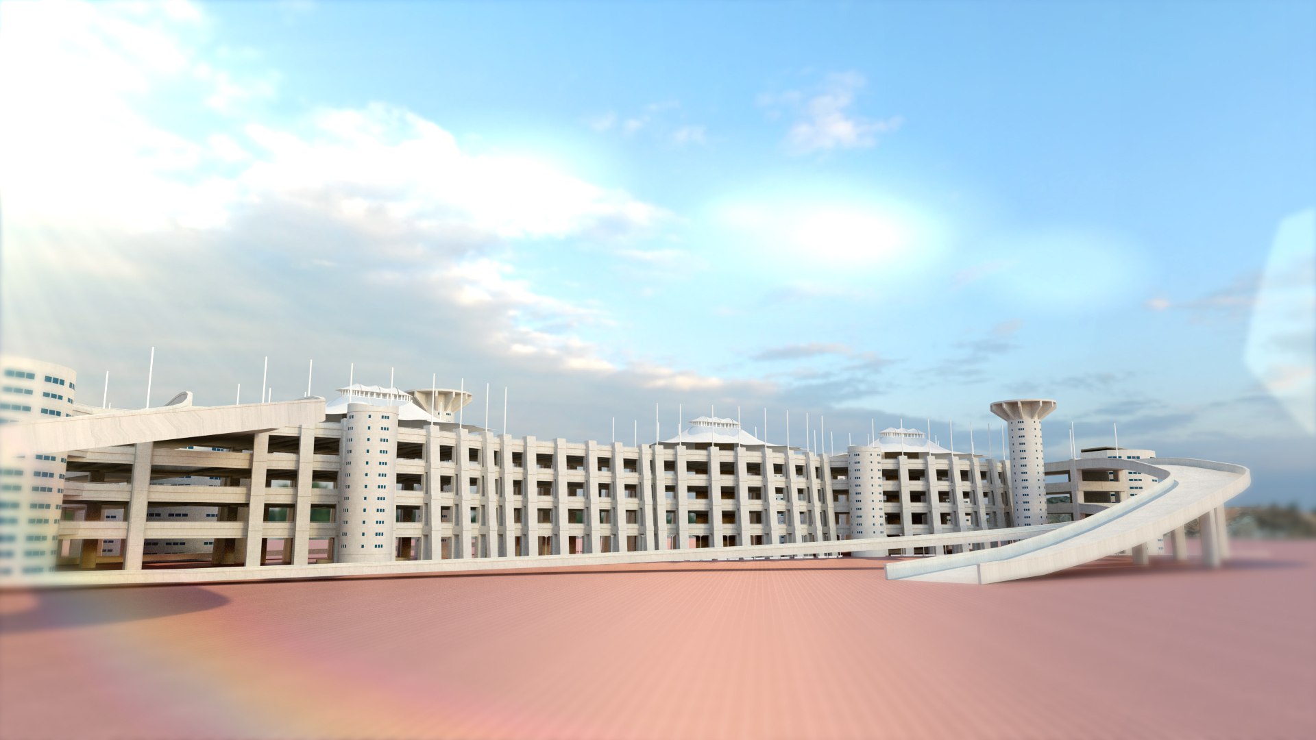 3D Jamaraat Bridge - TurboSquid 1567670