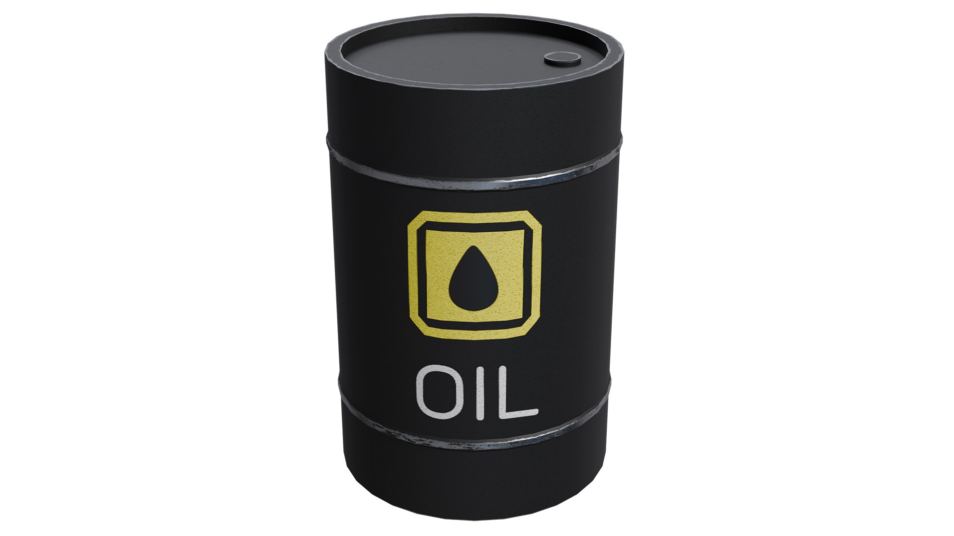 Metal Barrel Set - Low Poly Game Asset 3D Model - TurboSquid 2325862