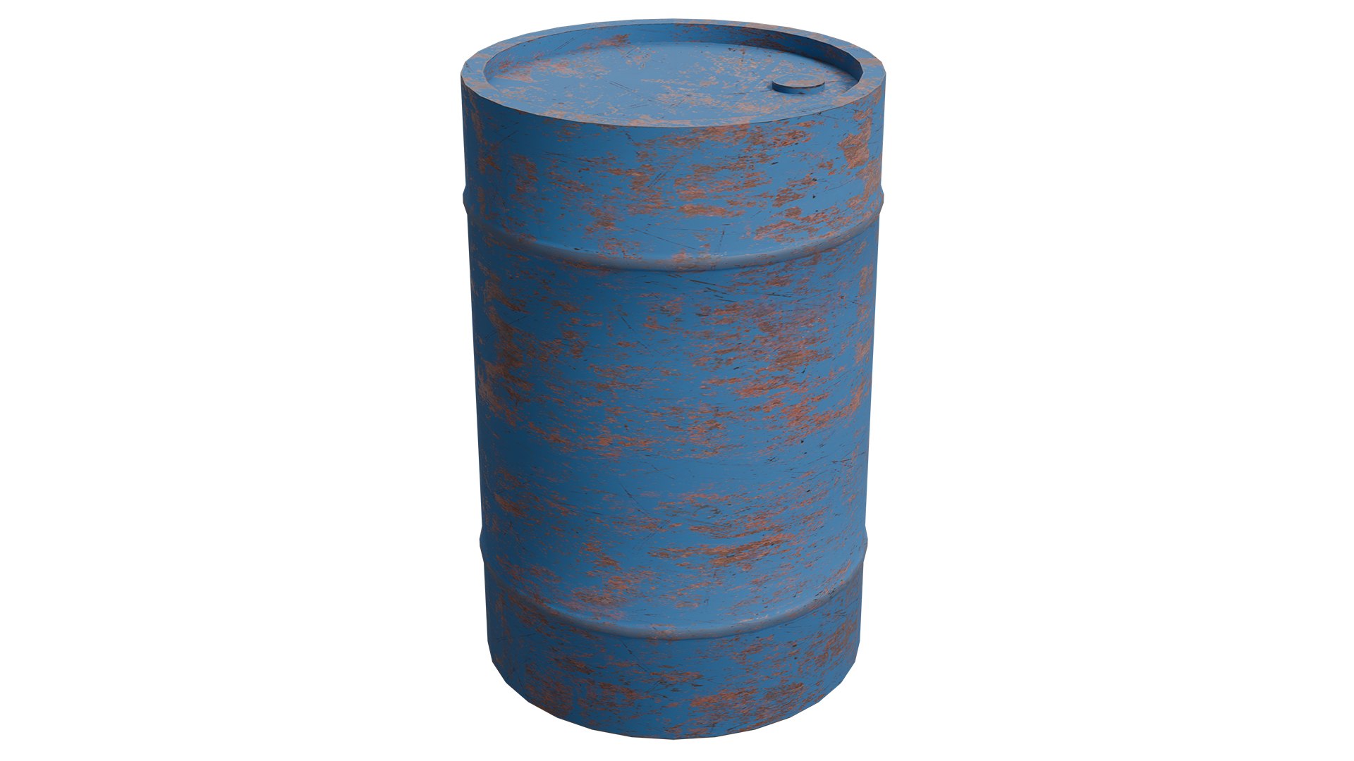 Metal Barrel Set - Low Poly Game Asset 3D Model - TurboSquid 2325862