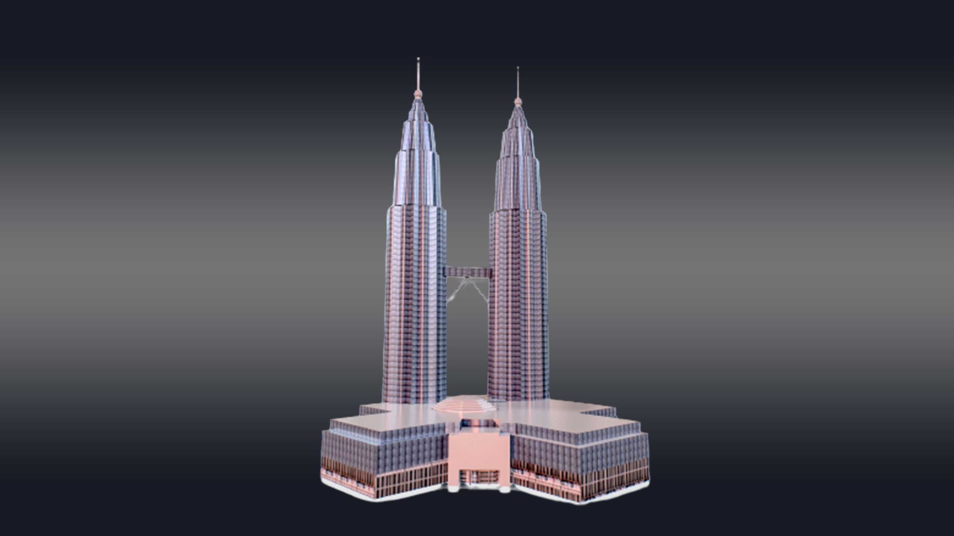 Petronas Twin Towers 3D Model - TurboSquid 2123875
