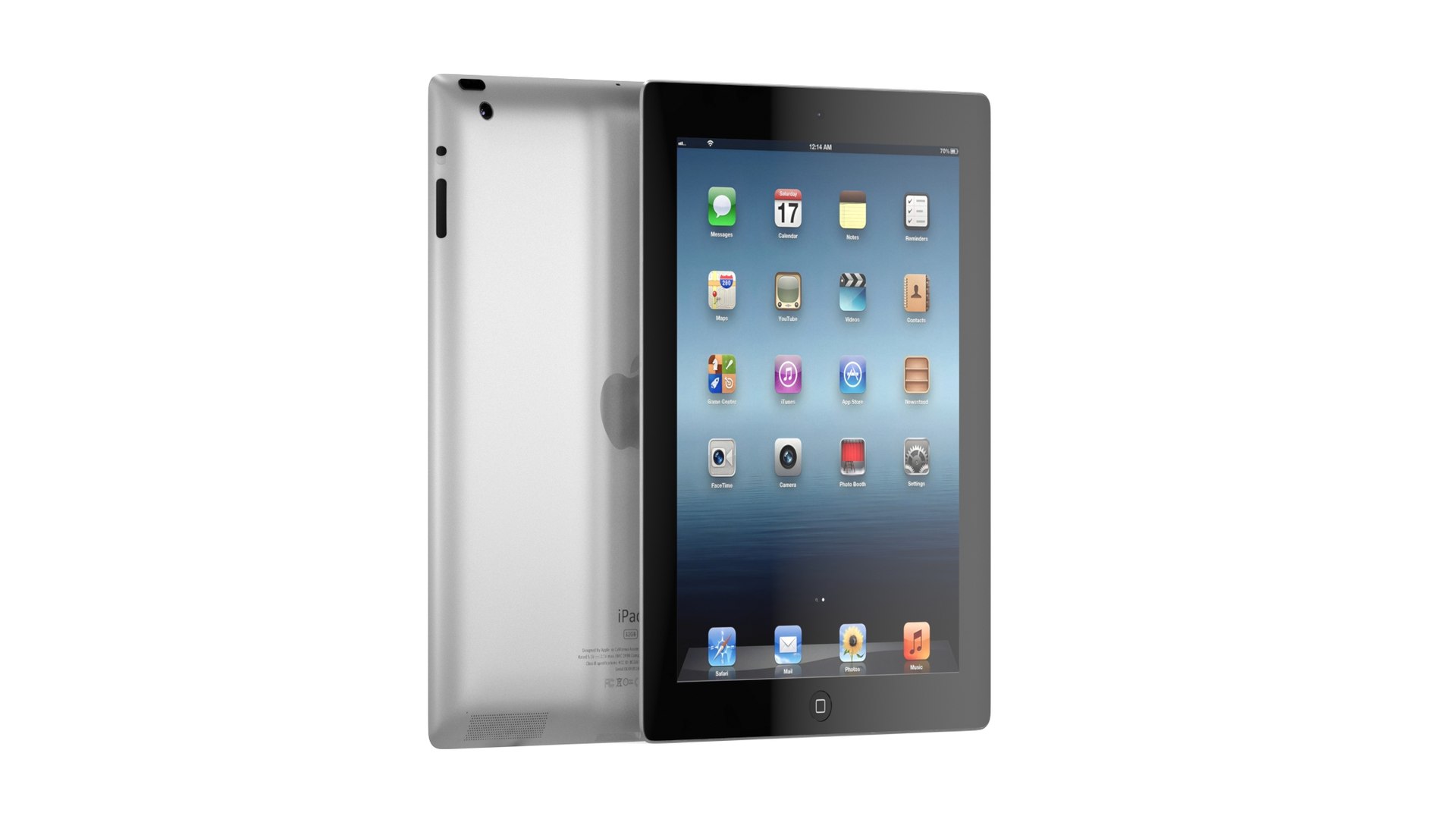 Apple IPad 3 Black 3D Model - TurboSquid 2158099