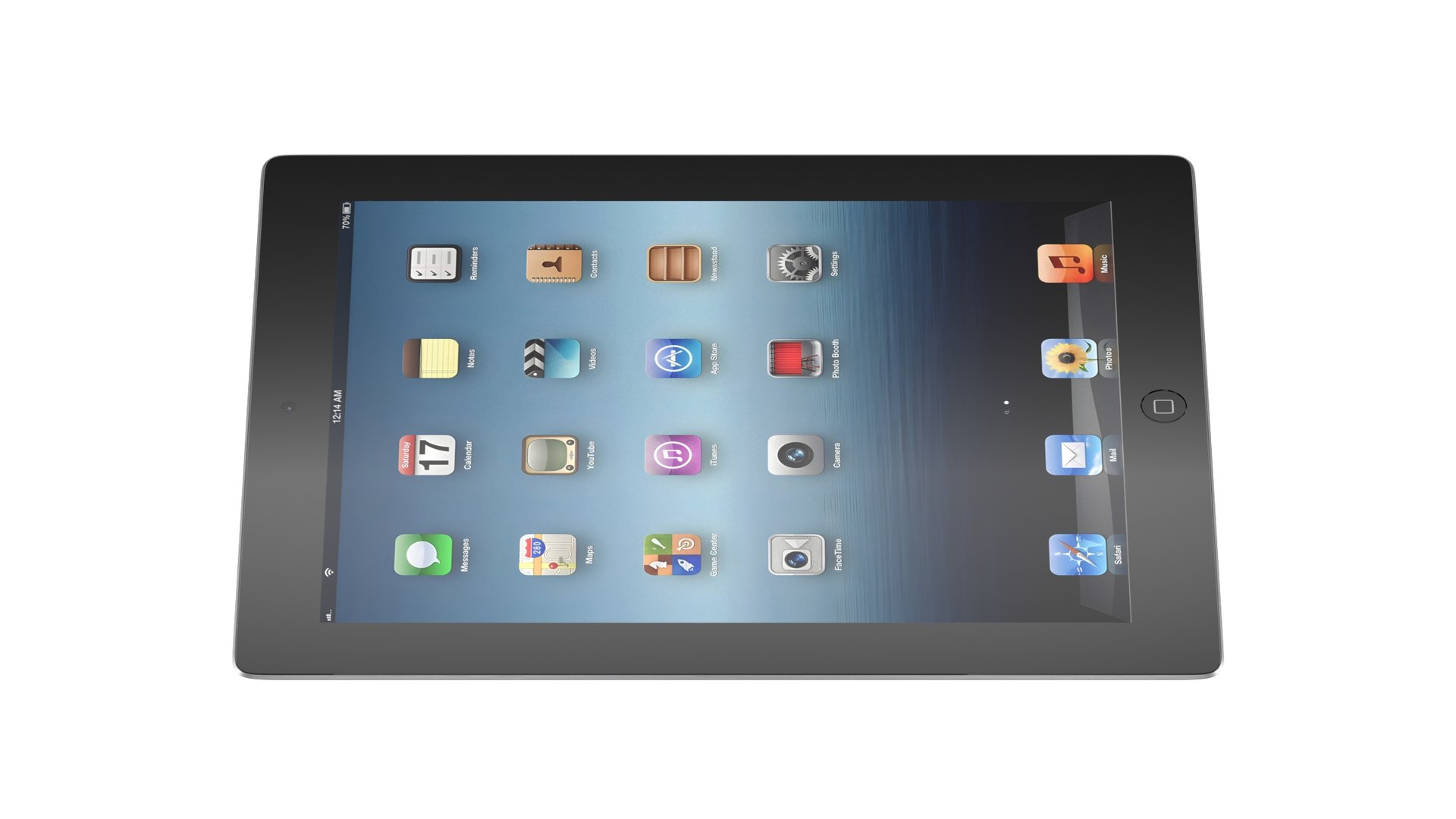 Apple IPad 3 Black 3D Model - TurboSquid 2158099
