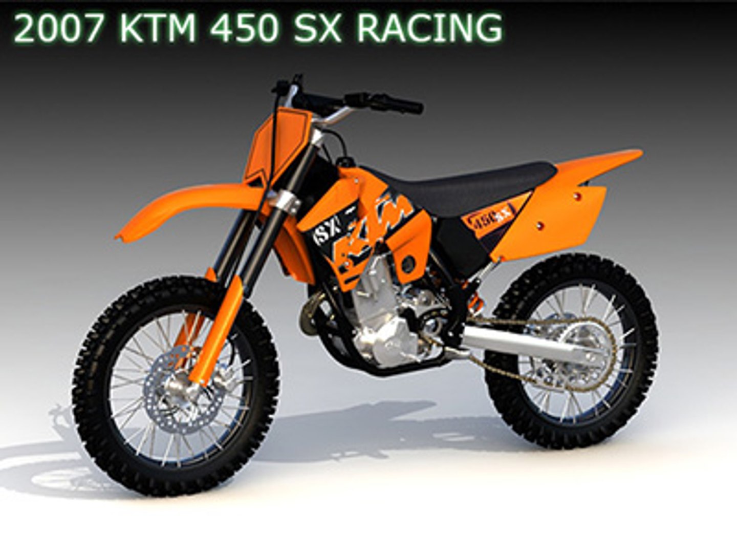 3ds Max Ktm 450sx Racing