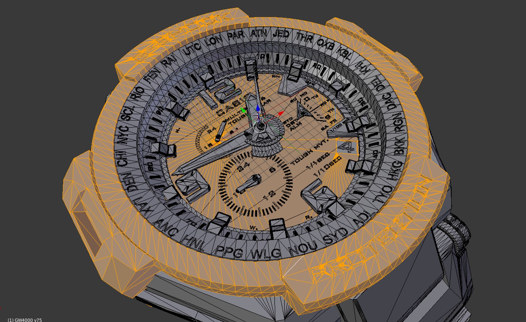 3D G-shock Shock Casio Model - TurboSquid 1198730