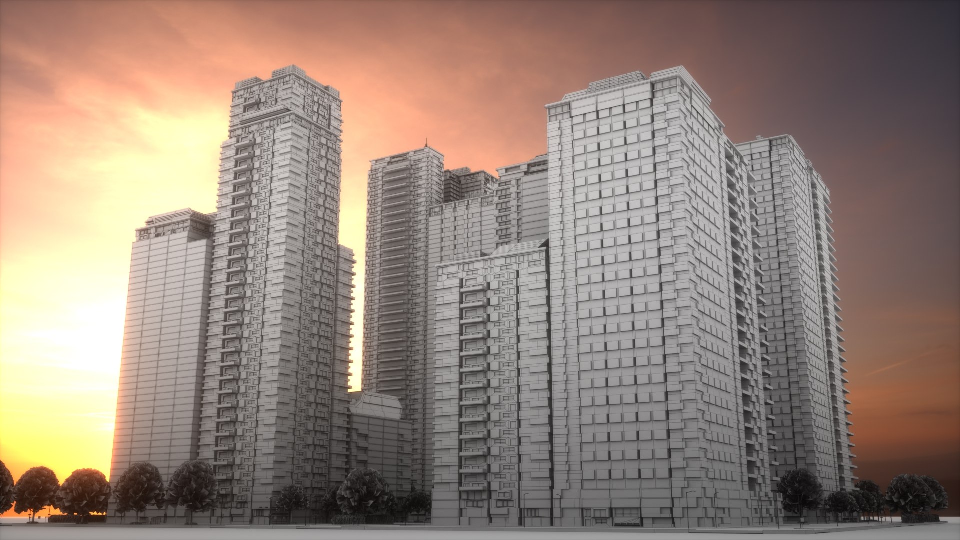 3D model City Block Type B11 - TurboSquid 2092341