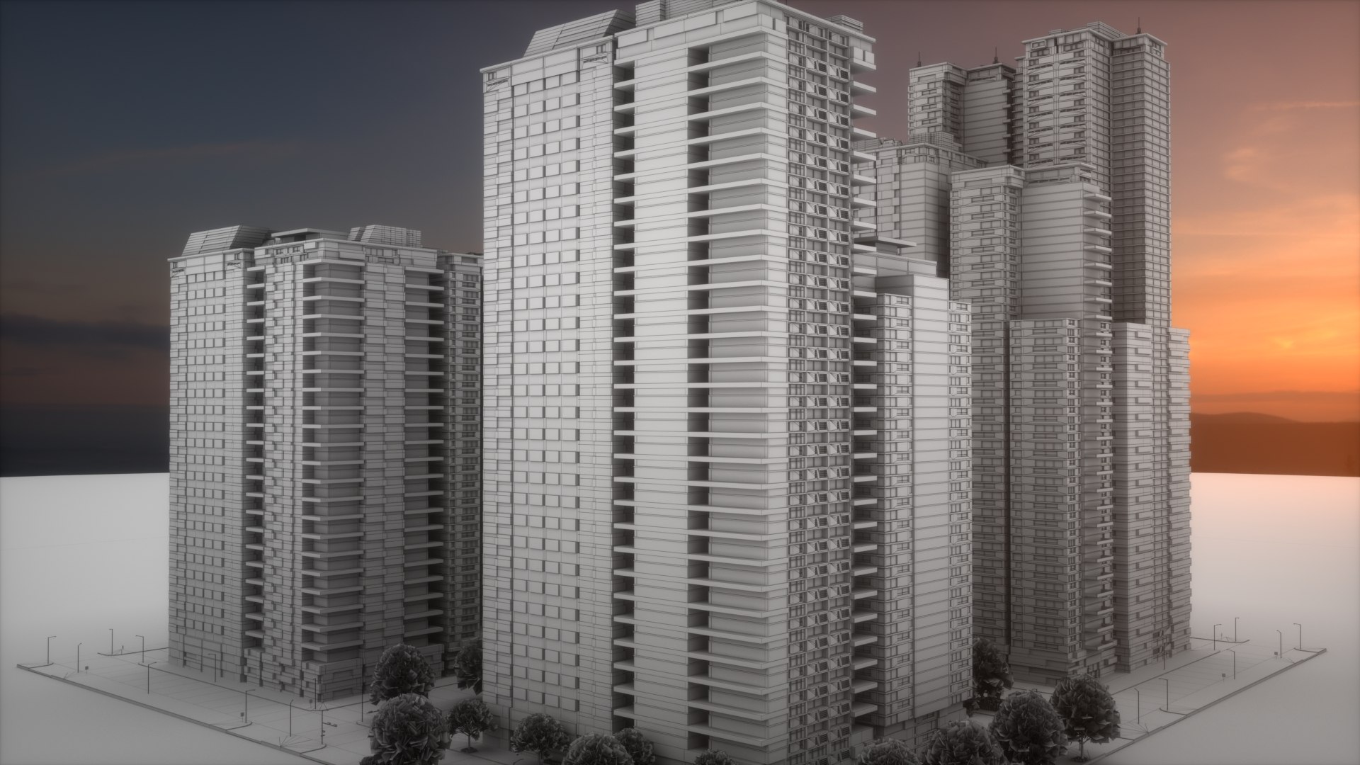 3D model City Block Type B11 - TurboSquid 2092341