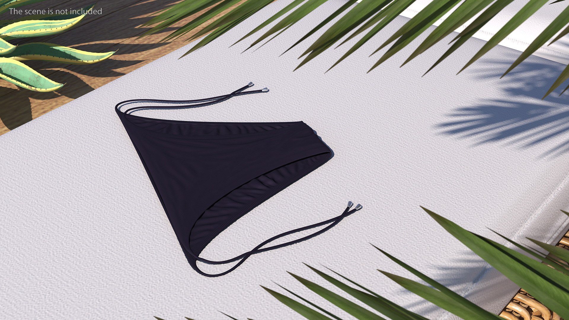 Tie Side Bikini Bottoms 3D - TurboSquid 2114402