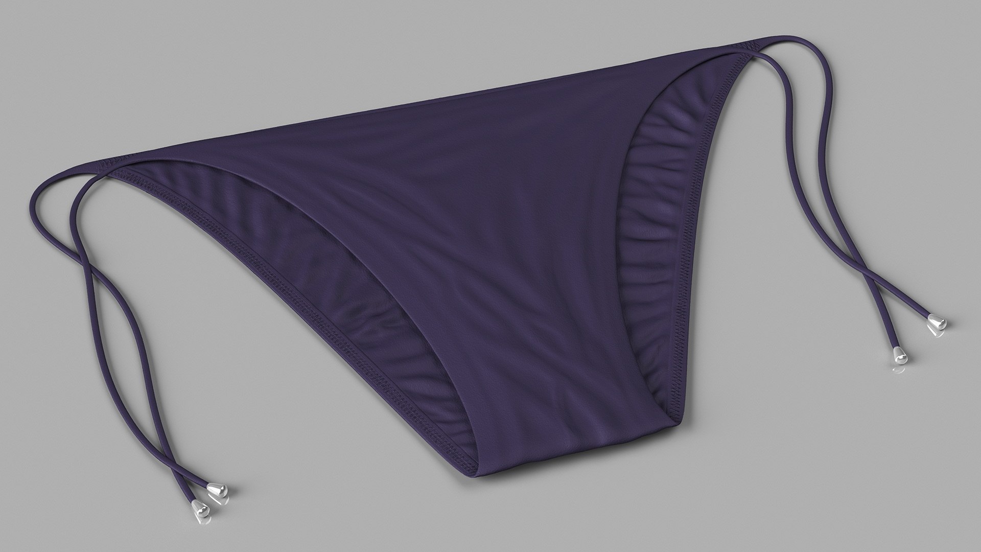 Tie Side Bikini Bottoms 3D - TurboSquid 2114402