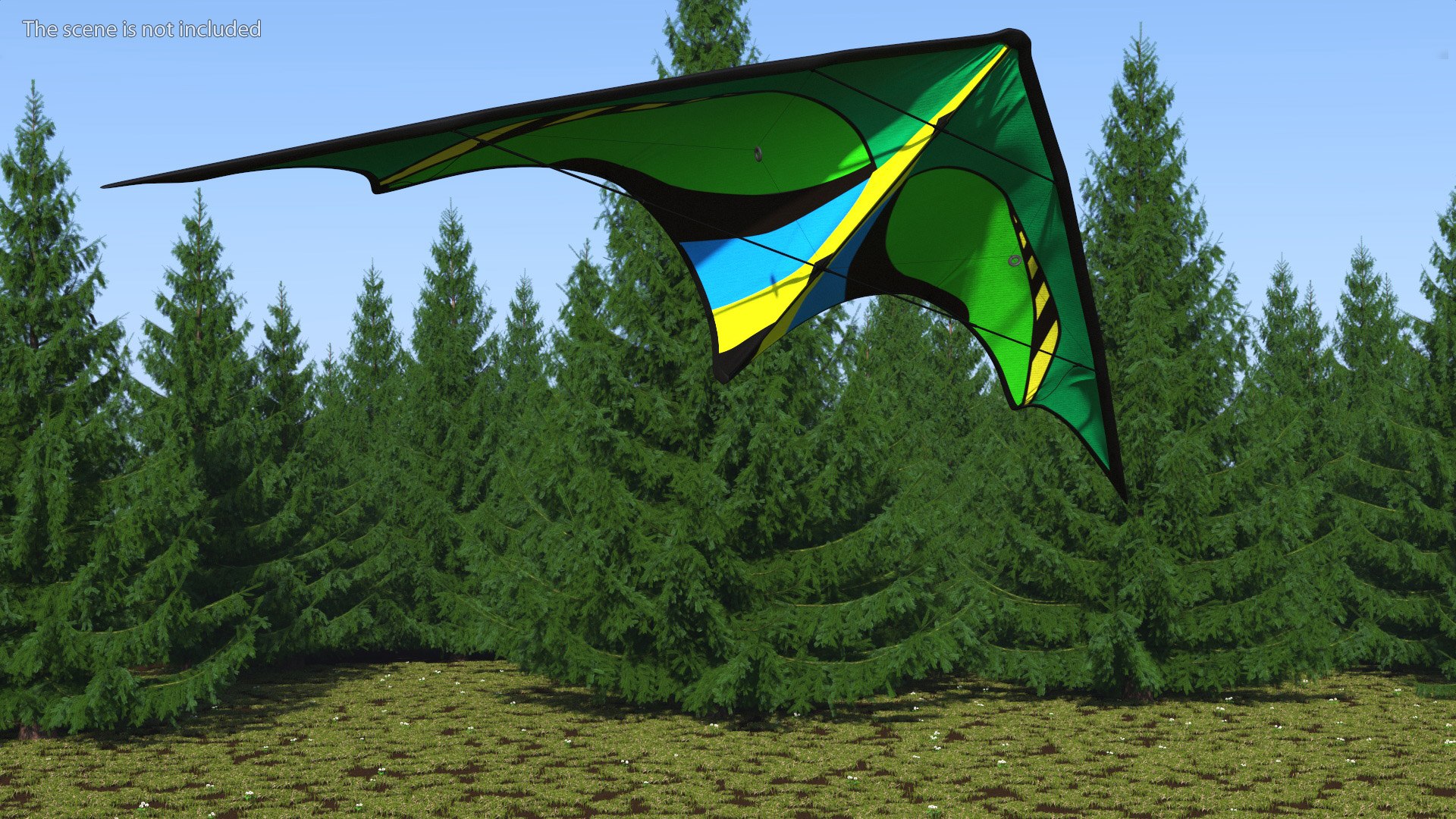 3D Stunt Kite - TurboSquid 2134160