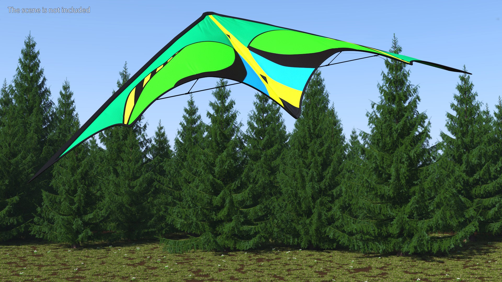 3D Stunt Kite - TurboSquid 2134160