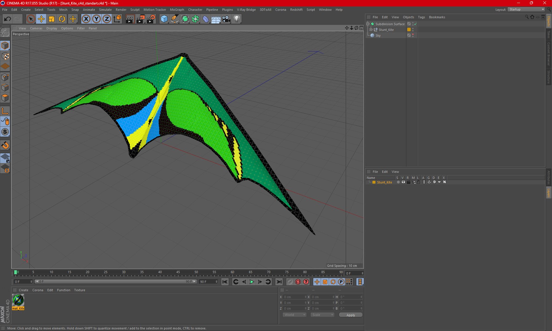 3D Stunt Kite - TurboSquid 2134160