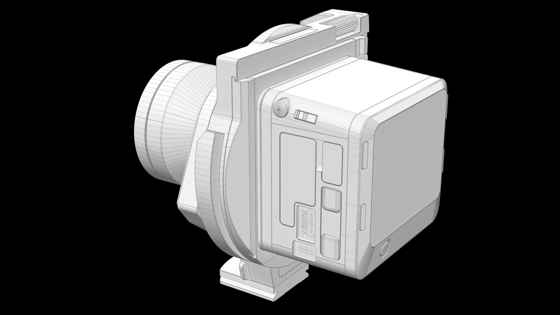 High-end Medium Format Camera 3D - TurboSquid 1953977