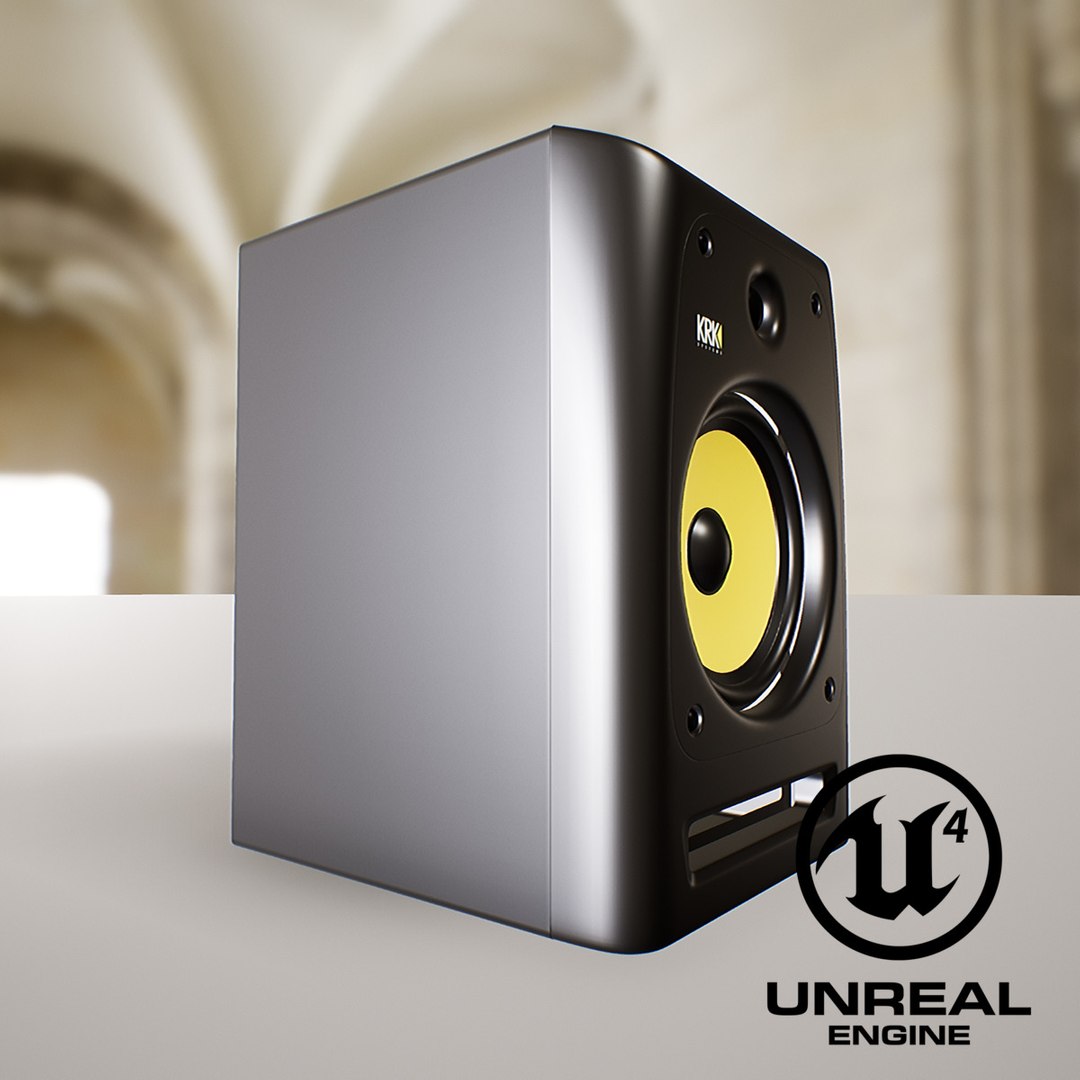 Krk Rokit5 Speaker 3D - TurboSquid 1256644