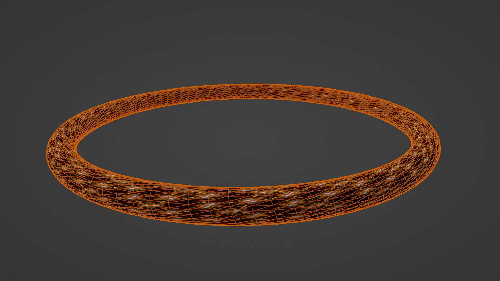 3D Trippy UV Mapped Kaleidoscope Torus - TurboSquid 2147096