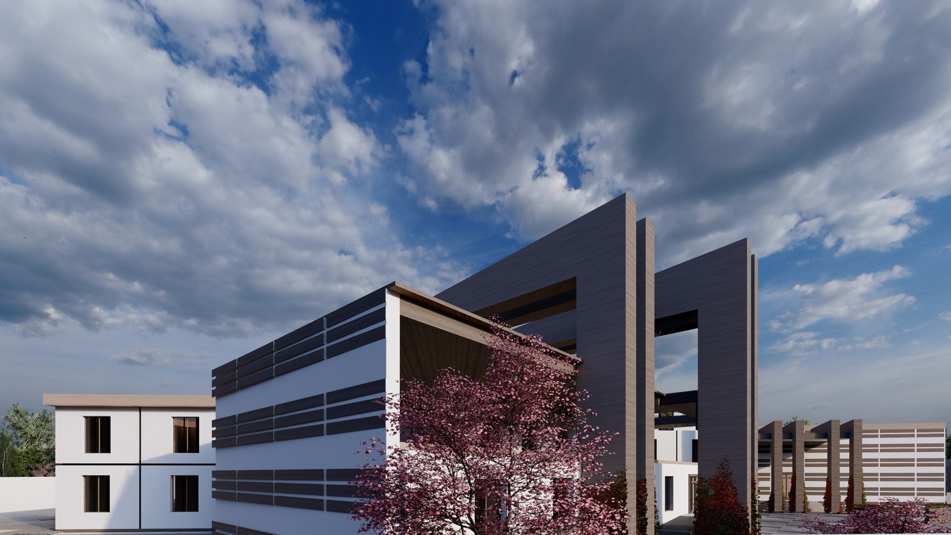 Designing Architectural School 3D - TurboSquid 1550199