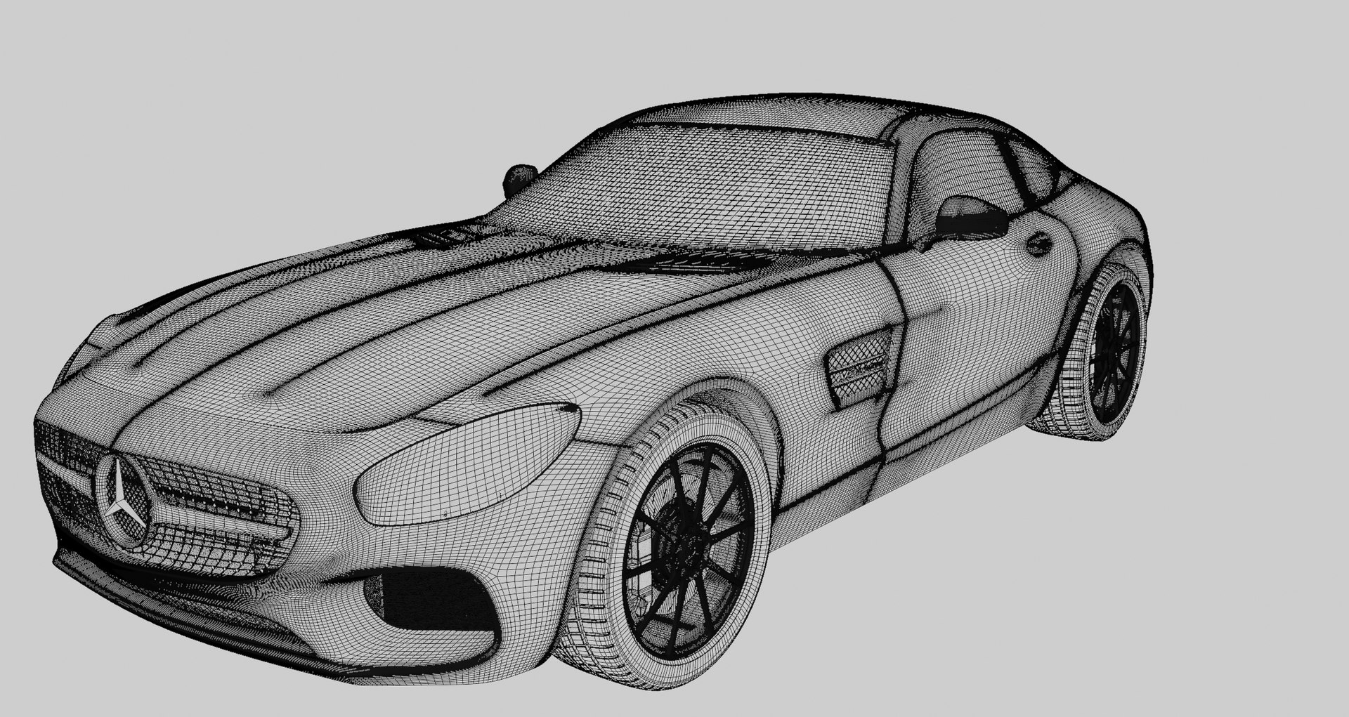 3D Model Mercedes-AMG GT - TurboSquid 1919496