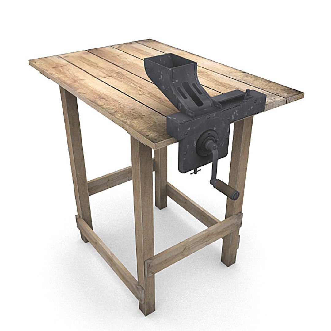 2 Bunker Items 3d Model