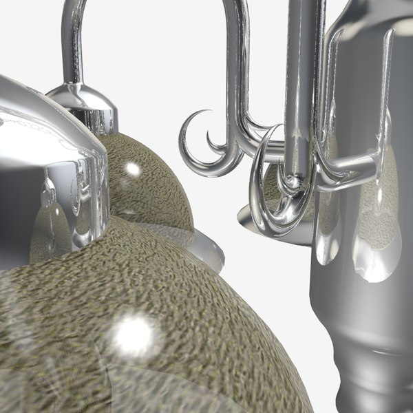 3d model hanging lamp lighting