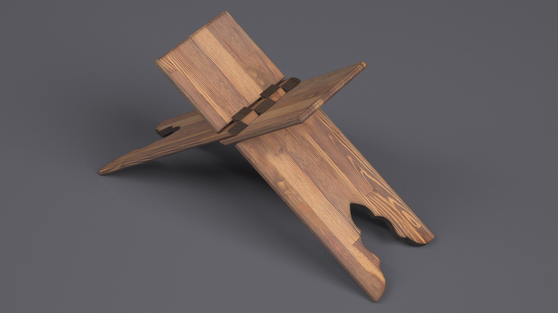 Holy Quran On Stand Blue Open 3D - TurboSquid 2268634