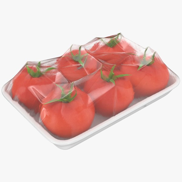 modelo 3d Envase de tomates 1 - TurboSquid 2374357