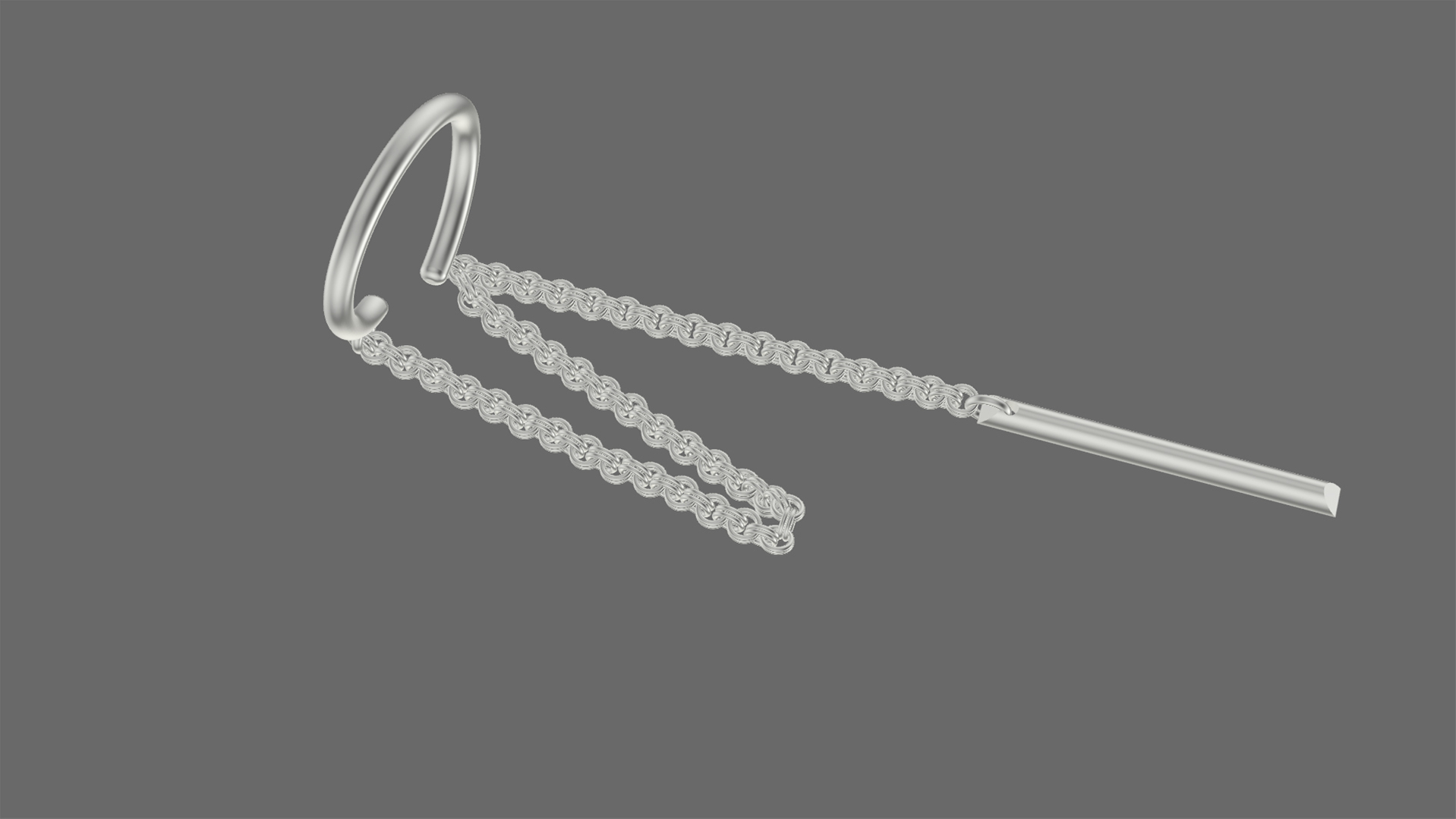 Free 3D model RATHELWOLF ear cuff DYLAN - TurboSquid 1911071