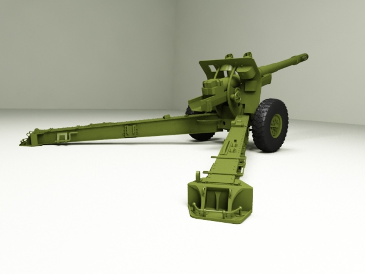 3d Model Heavy Artillery