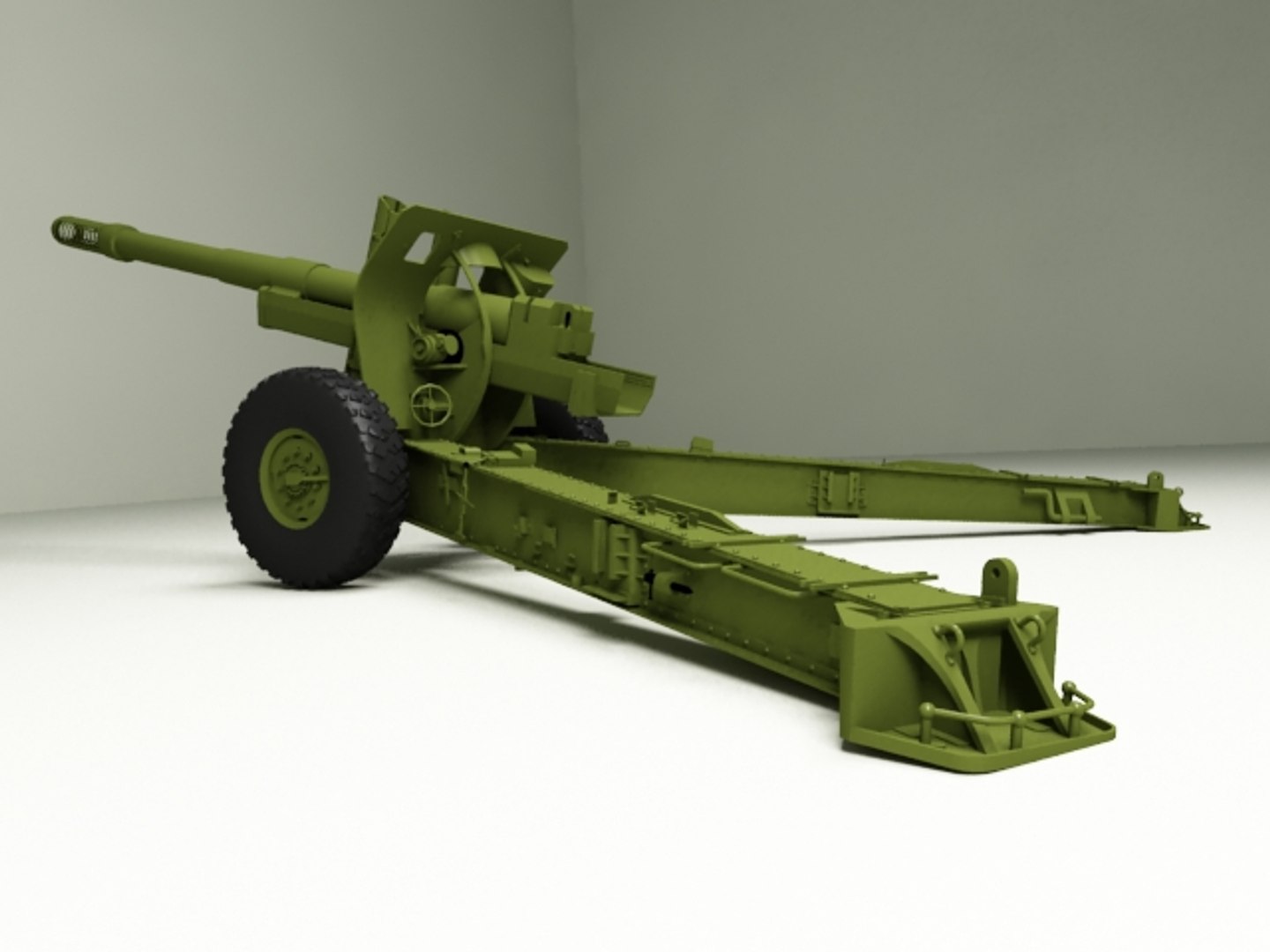 3d Model Heavy Artillery