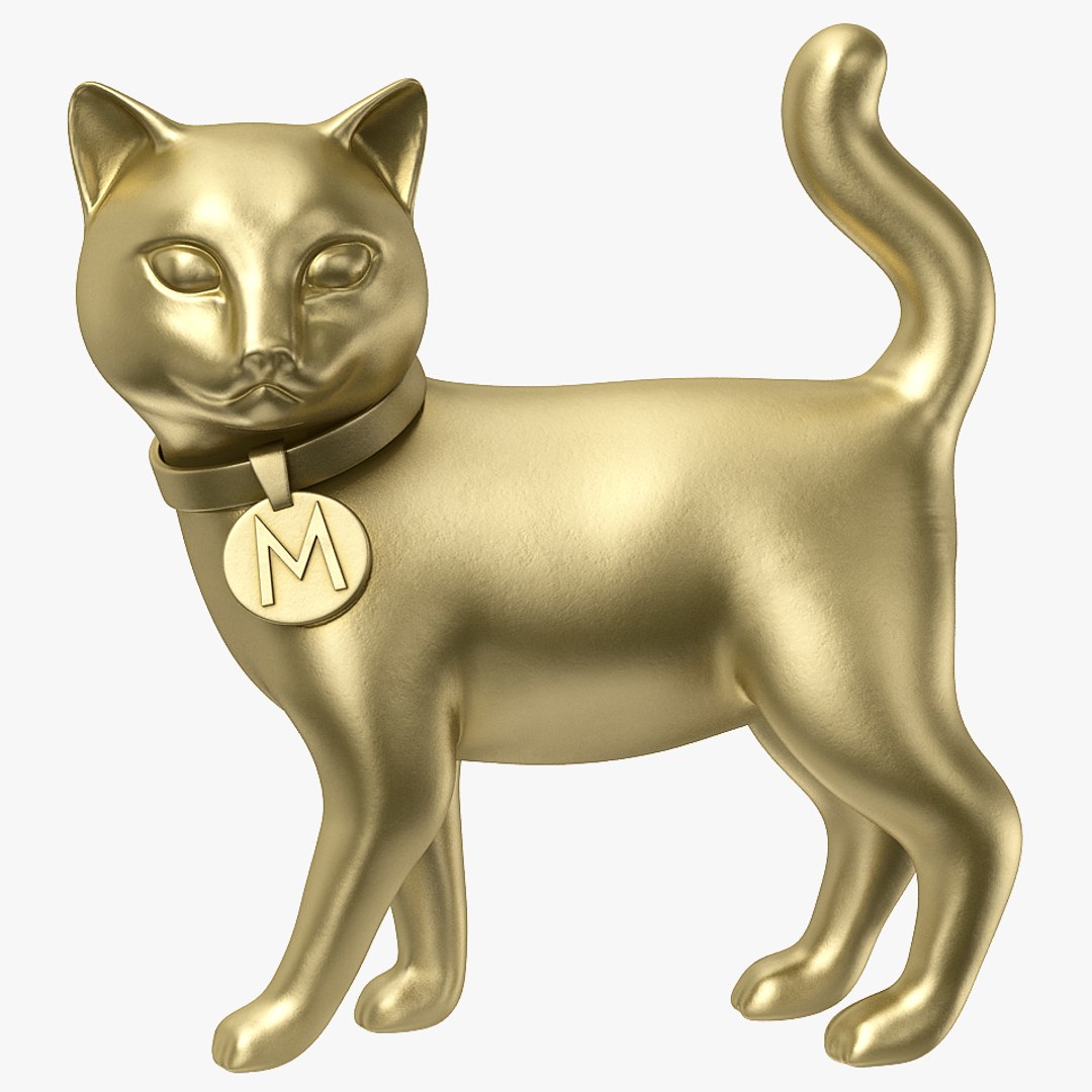 Monopoly cat 3D model - TurboSquid 1576820
