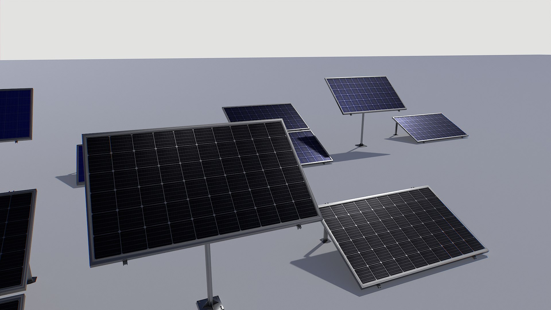Solar Panel Pack 3D Model - TurboSquid 2327824