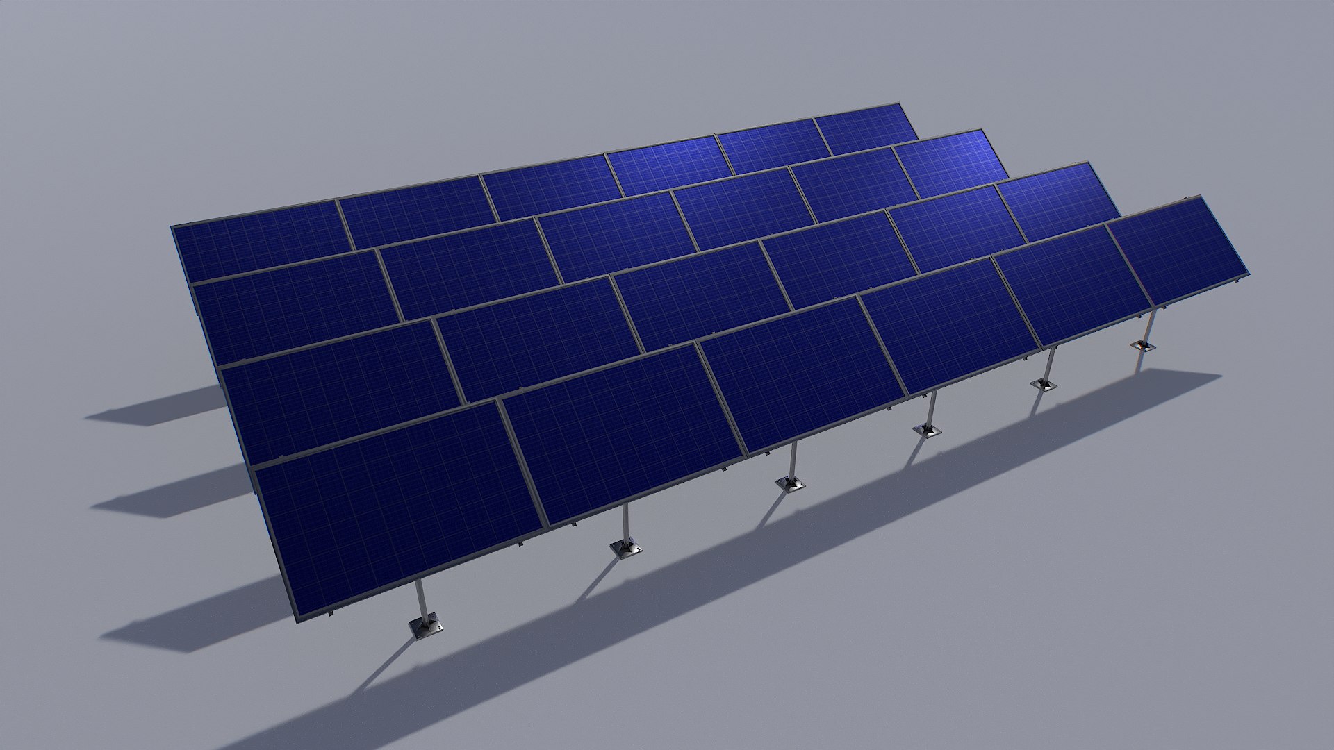 Solar Panel Pack 3D Model - TurboSquid 2327824