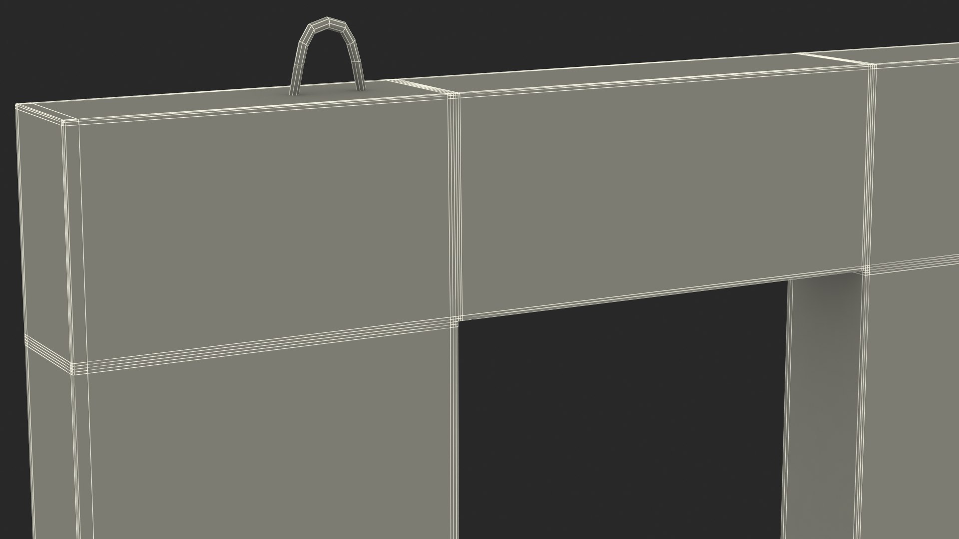 Concrete Panel Door 3D Model - TurboSquid 1686378