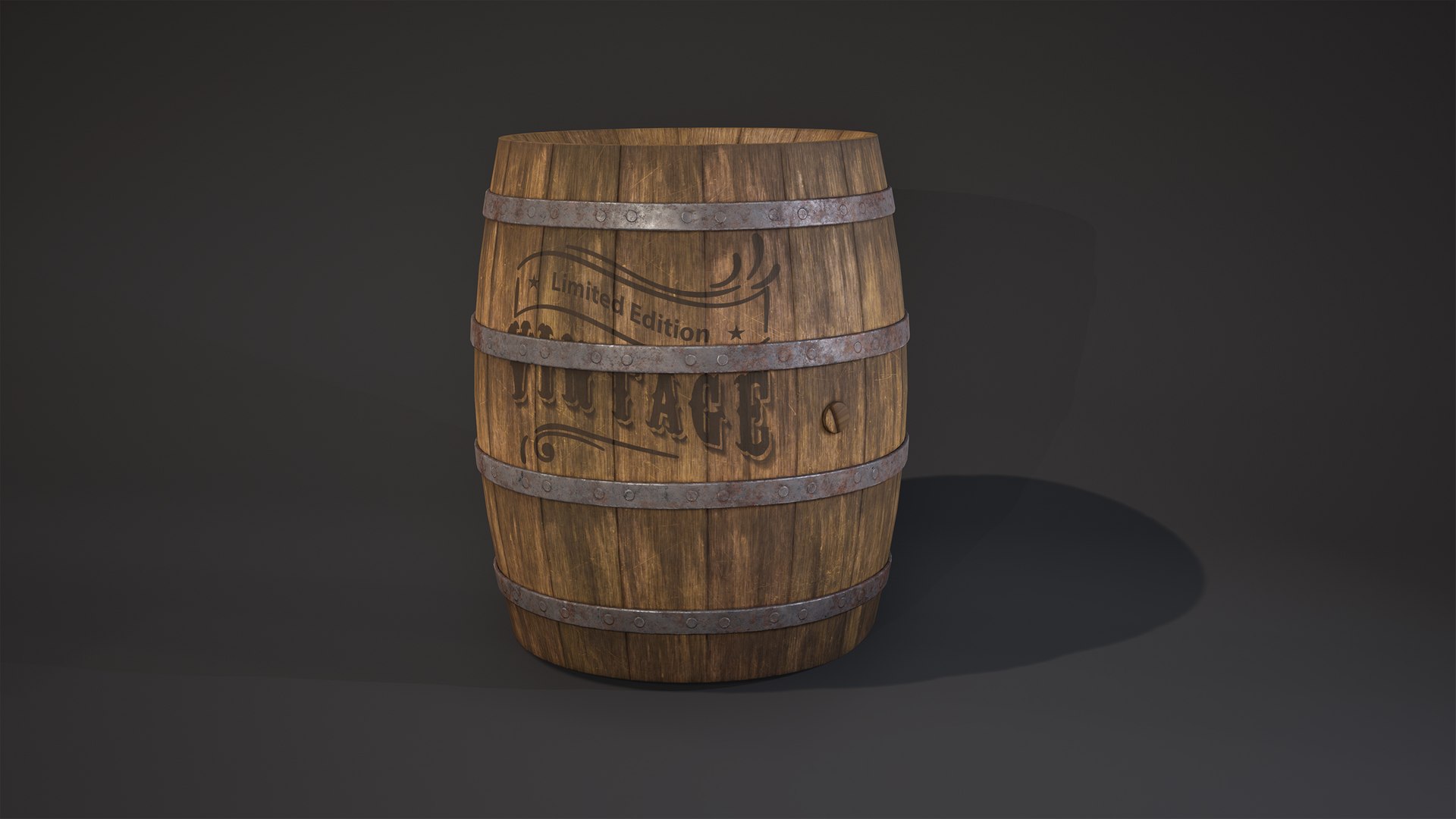 3D Container Barrel - TurboSquid 1686359