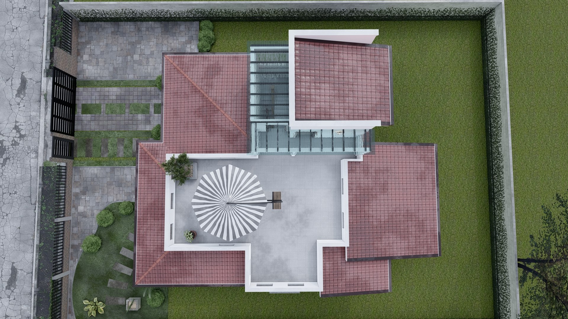 3D Double storey house - TurboSquid 2110502