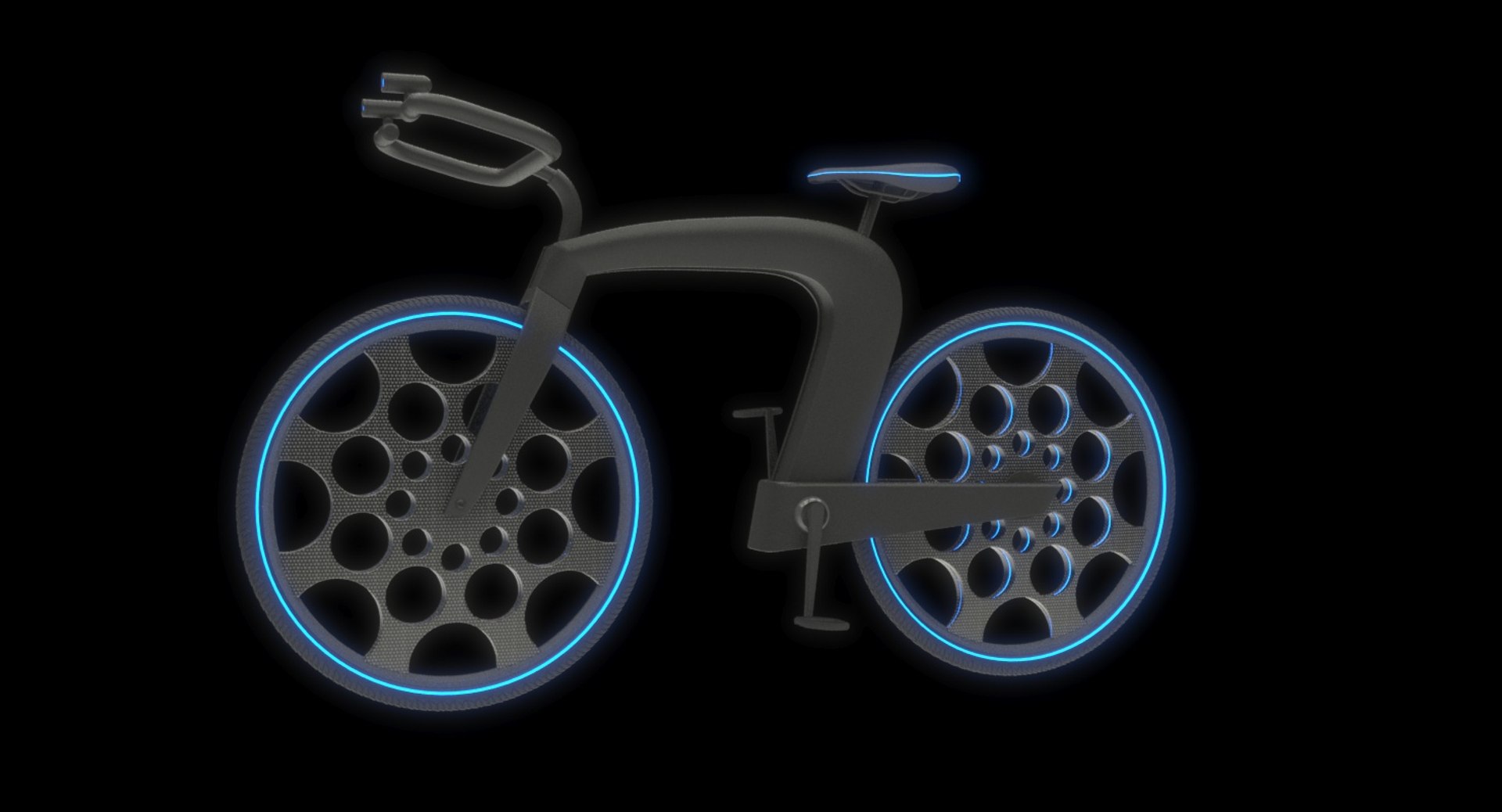 3D Futuristic Cycle - TurboSquid 1403210