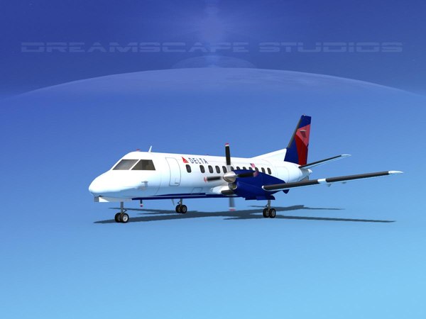 SAAB SF340 델타 커넥션 3D 모델 - TurboSquid 1109277