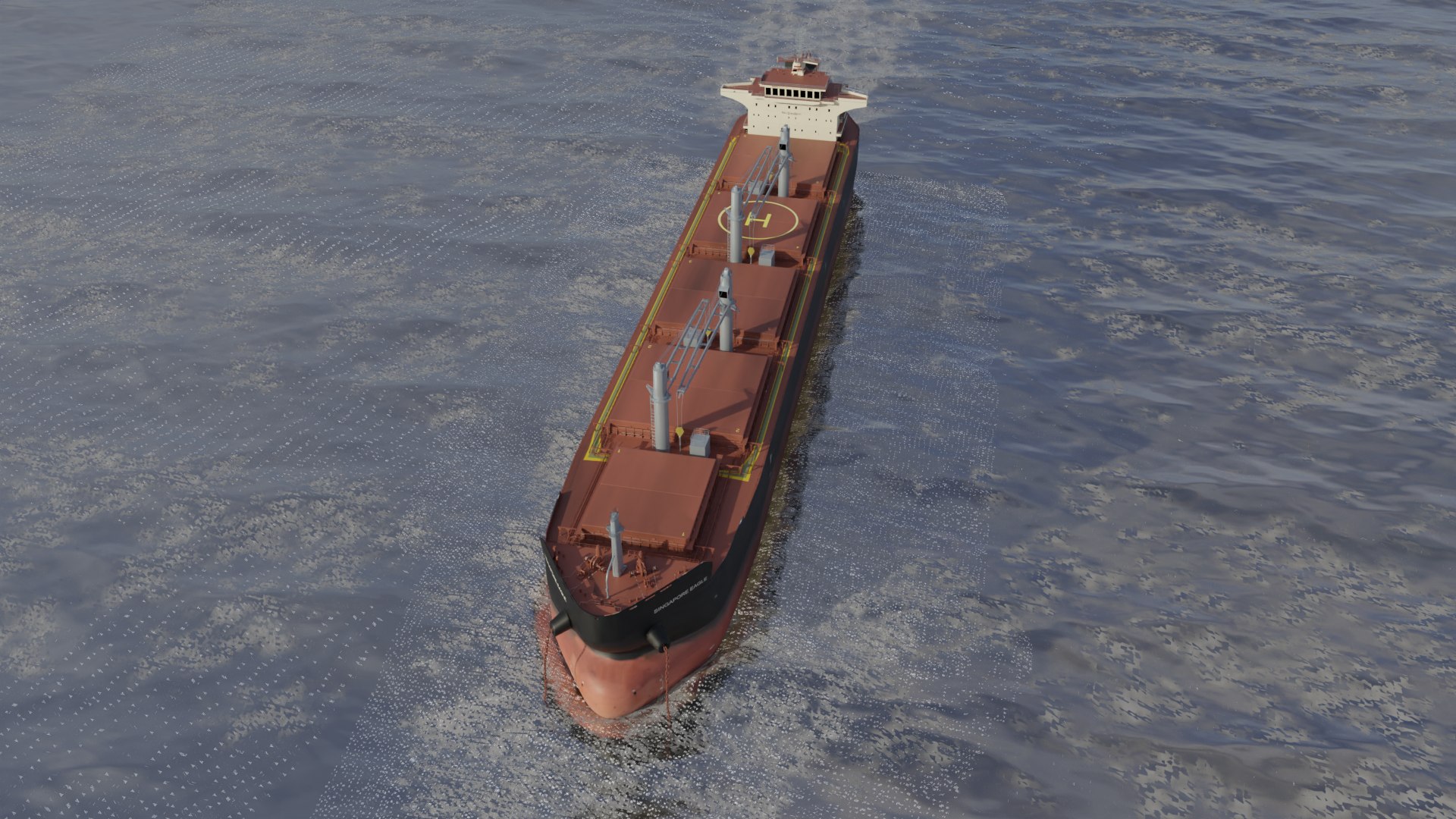 Bulk Carrier SDARI Dolphin 64 Model - TurboSquid 2100139