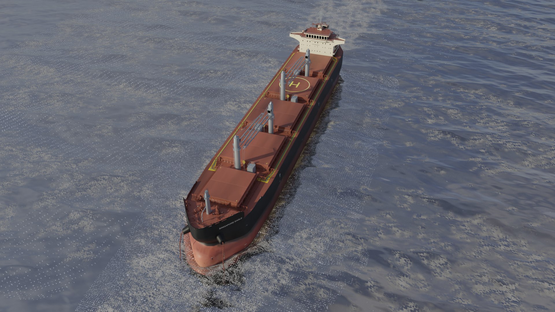 Bulk Carrier SDARI Dolphin 64 Model - TurboSquid 2100139