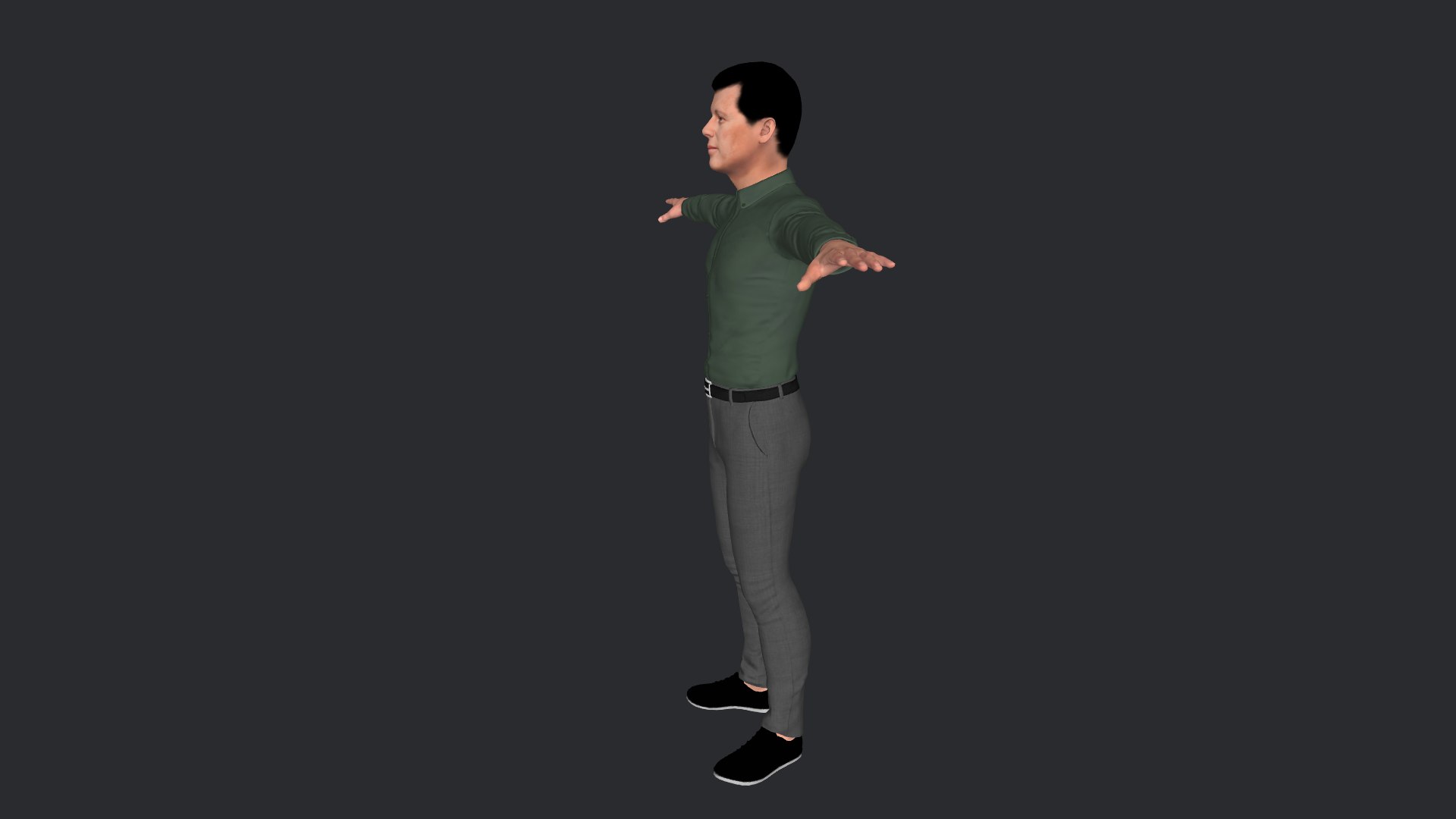 John F Kennedy Hyper Realistic Full Body Fully Rigged 3D Character 3D ...
