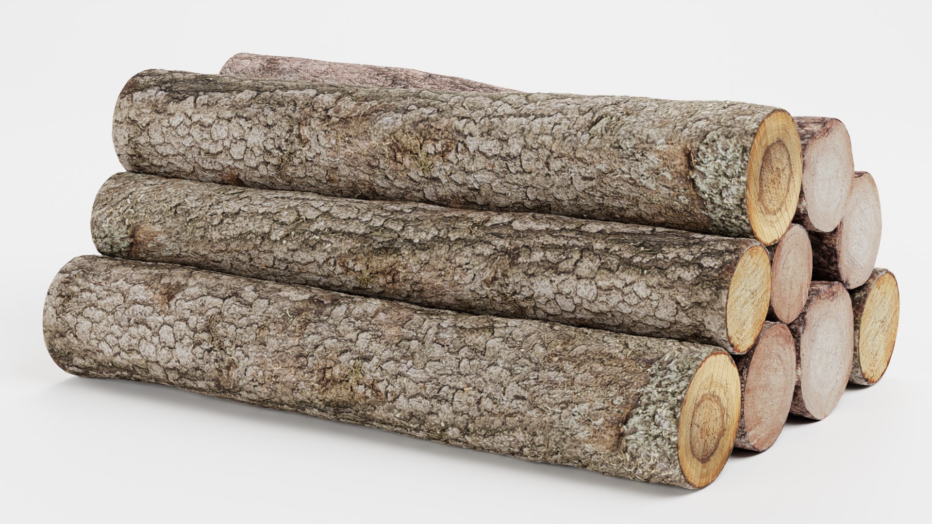 3D Tree Logs 3 - TurboSquid 1875503